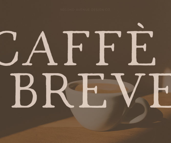 Caffè Breve - Handlettered Serif Font - Medium Roast (Regular) - Second ...