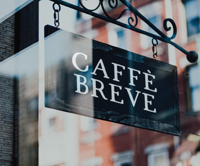 Caffè Breve - Handlettered Serif Font - Medium Roast (Regular) - Second ...